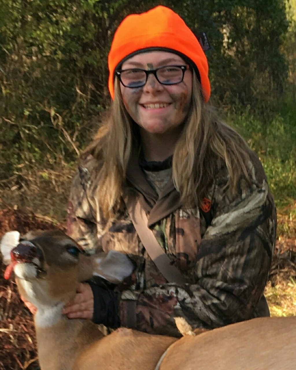 After years of wanting and hunting and never givinmg up, her first deer ...