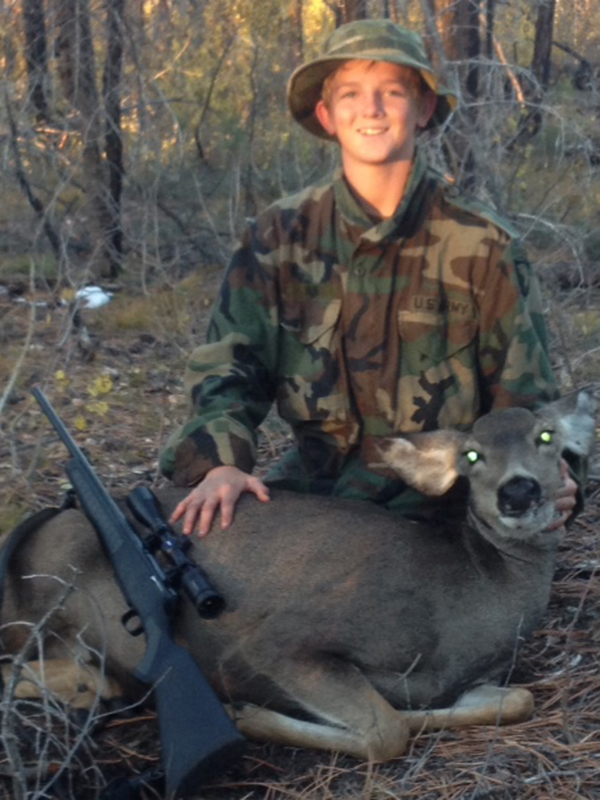 First deer hunt (doe tag) - Hornady Manufacturing, Inc