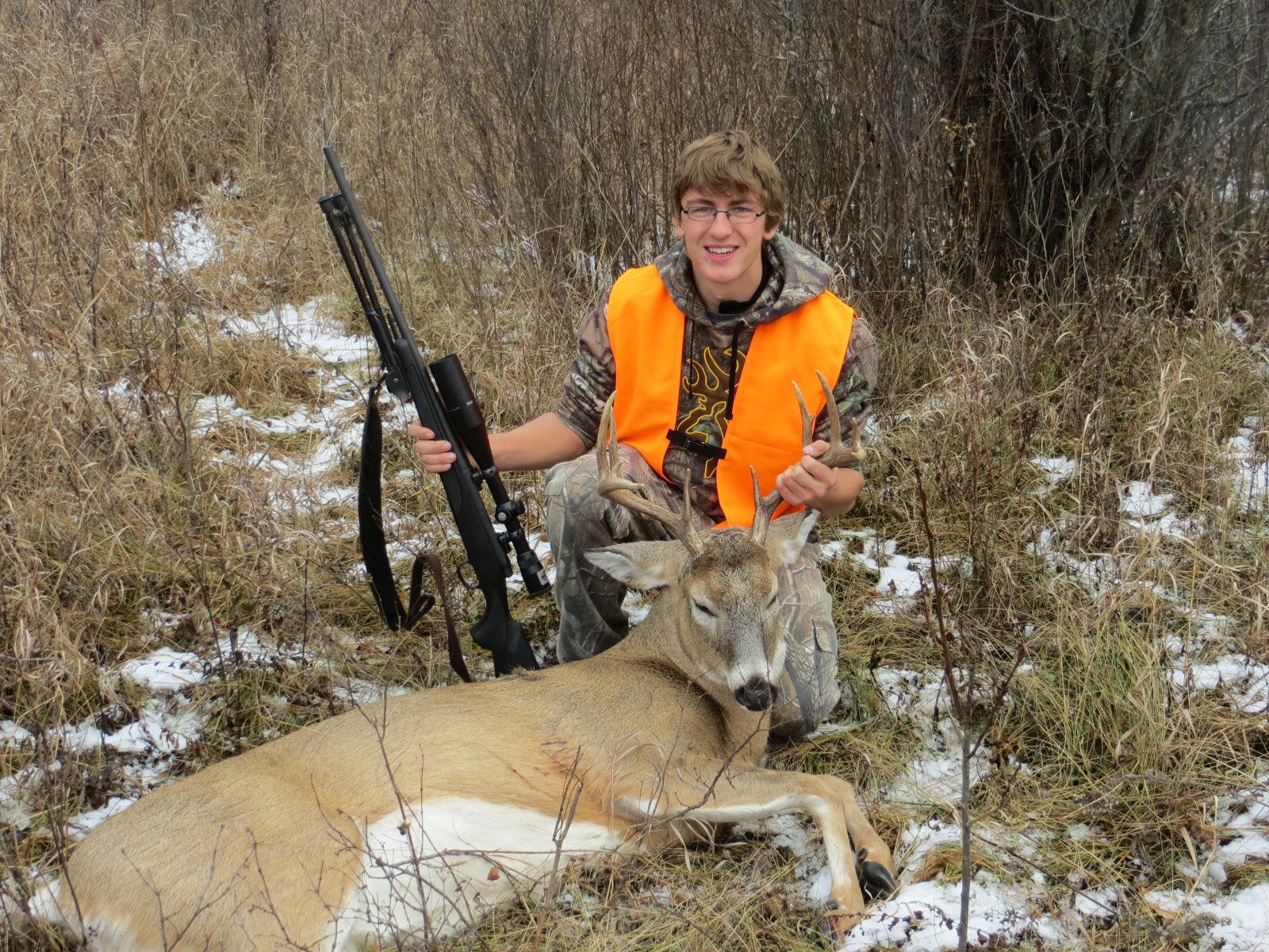 First big buck - Hornady Manufacturing, Inc